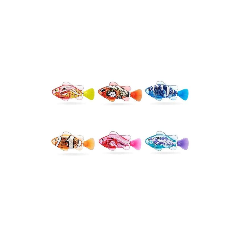 ZURU Robo Alive Robo Fish Series 2 Colour Change Fish Assorted Styles ...