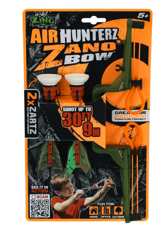 Zing Air Hunterz Zano Bow – Toyworld NZ