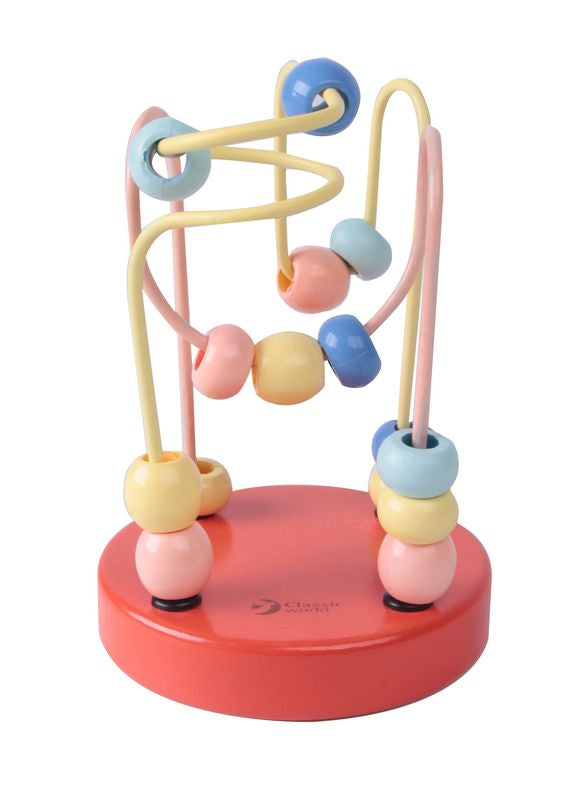 Classic World Pastel Coloured Mini Bead Coaster Assorted Styles ...