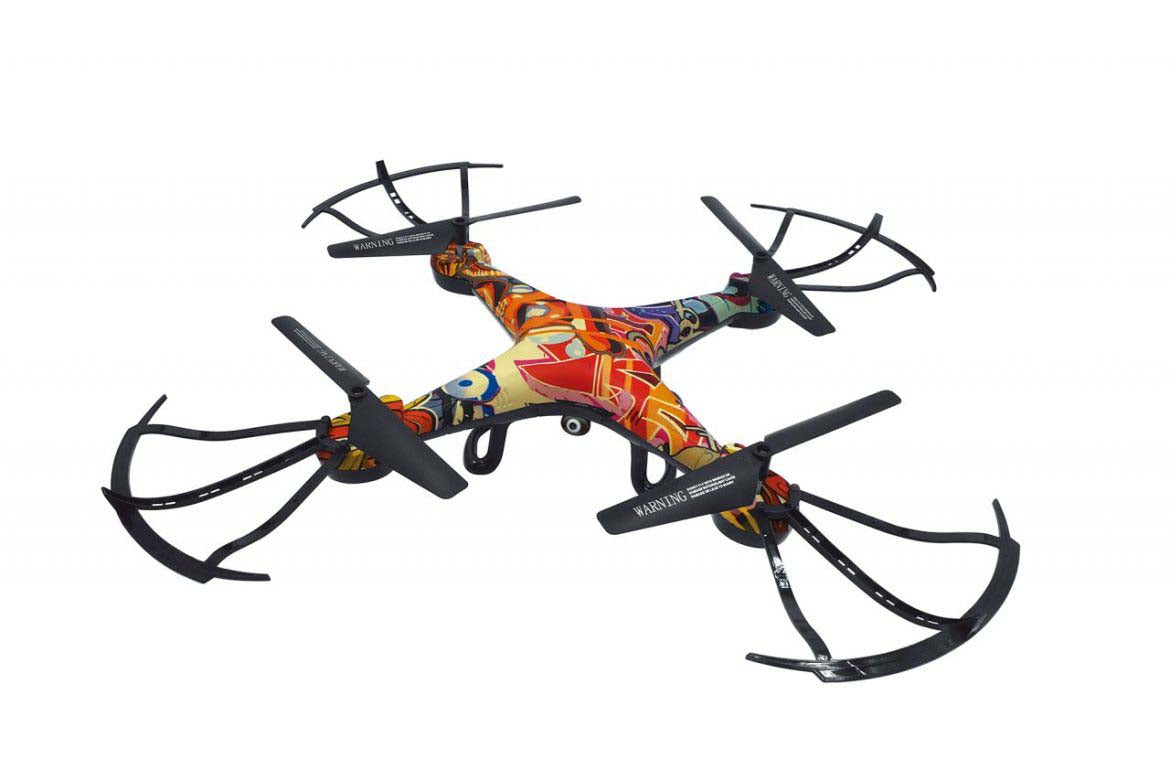 2.4Ghz Remote Control Graffiti Drone No Camera Assorted Styles ...