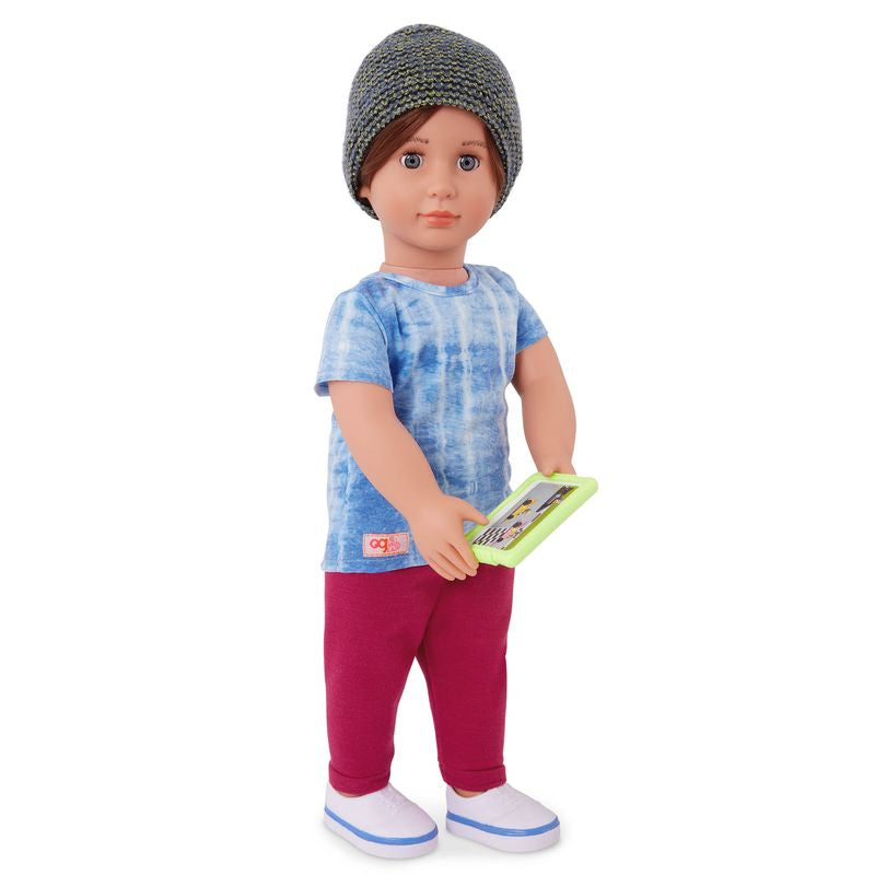 Our Generation Regular Outfit Play It Cool Jogger & Beanie Hat Outfit ...
