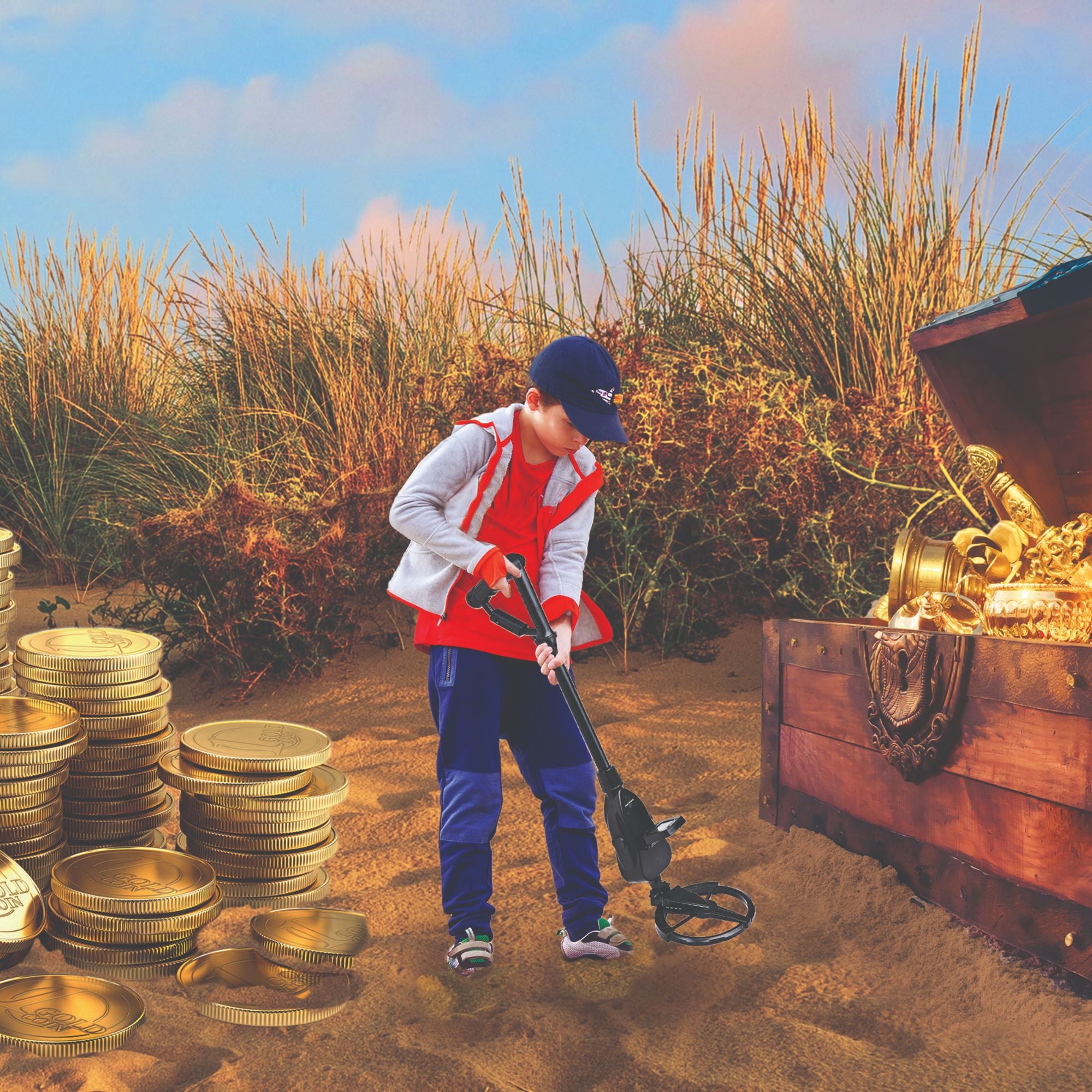 Discovery Mindblown Digital Metal Detector – Toyworld NZ