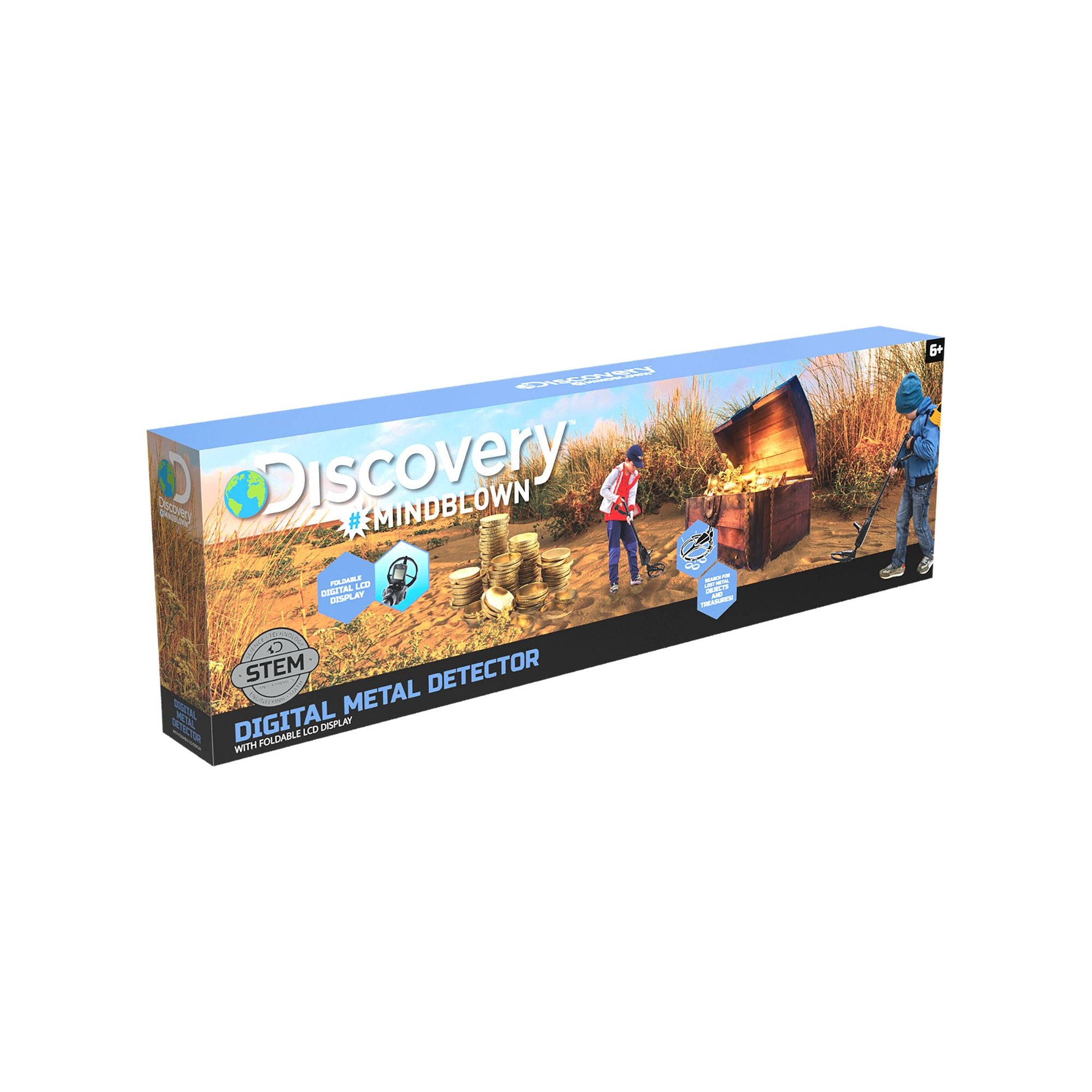 Discovery Mindblown Digital Metal Detector – Toyworld NZ