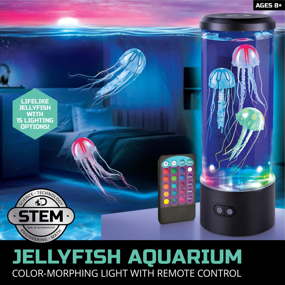Discovery Mindblown Jellyfish Aquarium Lamp – Toyworld NZ