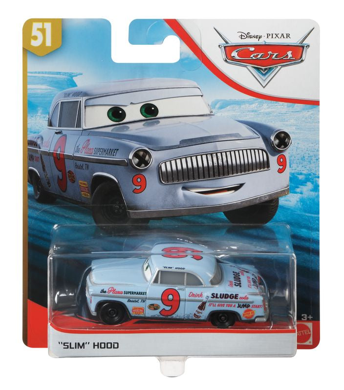 Disney Pixar Cars - "Slim" Hood – Toyworld NZ