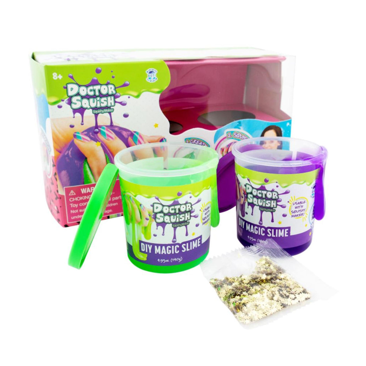 Doctor Squish Diy Magic Slime Double Pack – Toyworld NZ