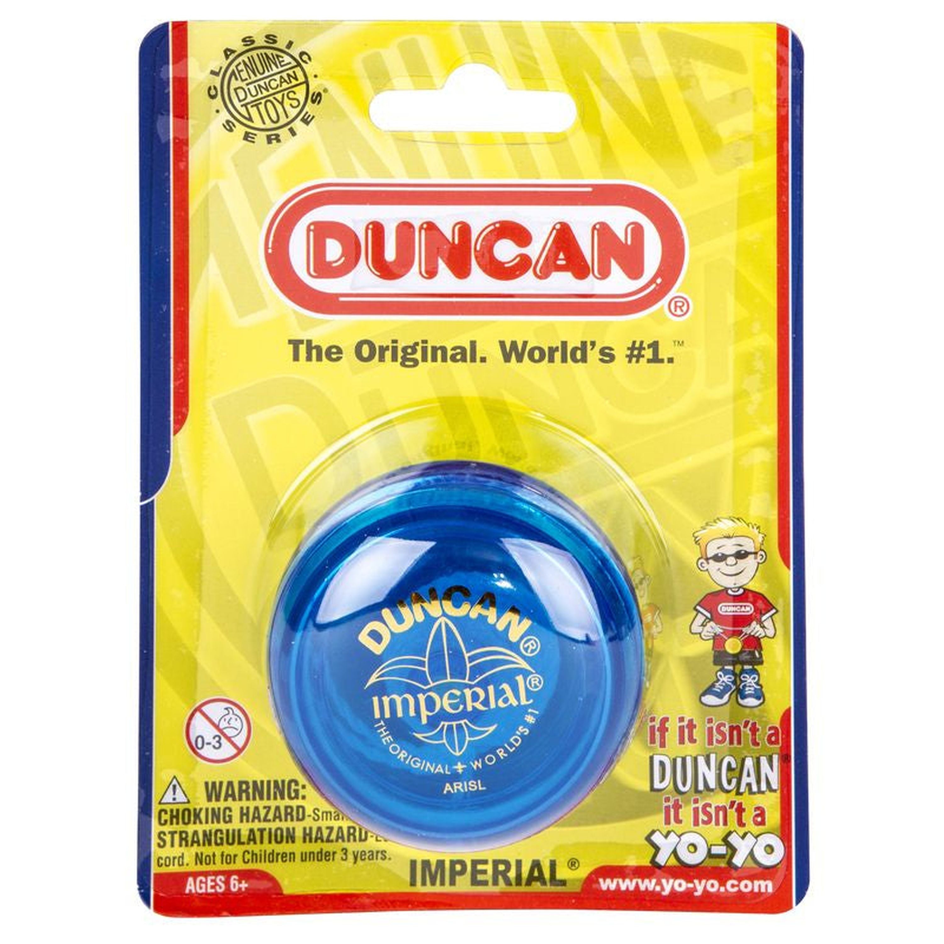 Duncan Yo Yo Beginner Imperial Assorted Styles Colours – Toyworld NZ