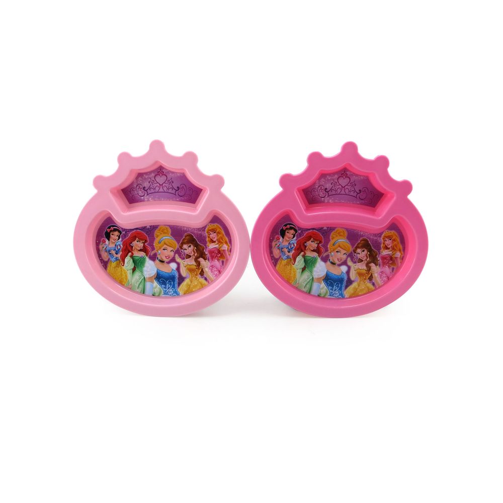 DISNEY PRINCESS TODDLER SECTIONED PLATE OPEN ASSORTED STYLES – Toyworld NZ