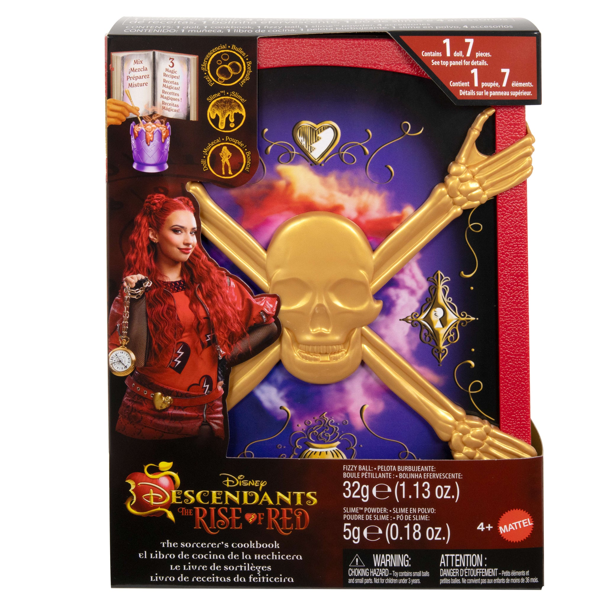 Disney Descendants: The Sorcerer's Cookbook with Red Doll – Toyworld NZ