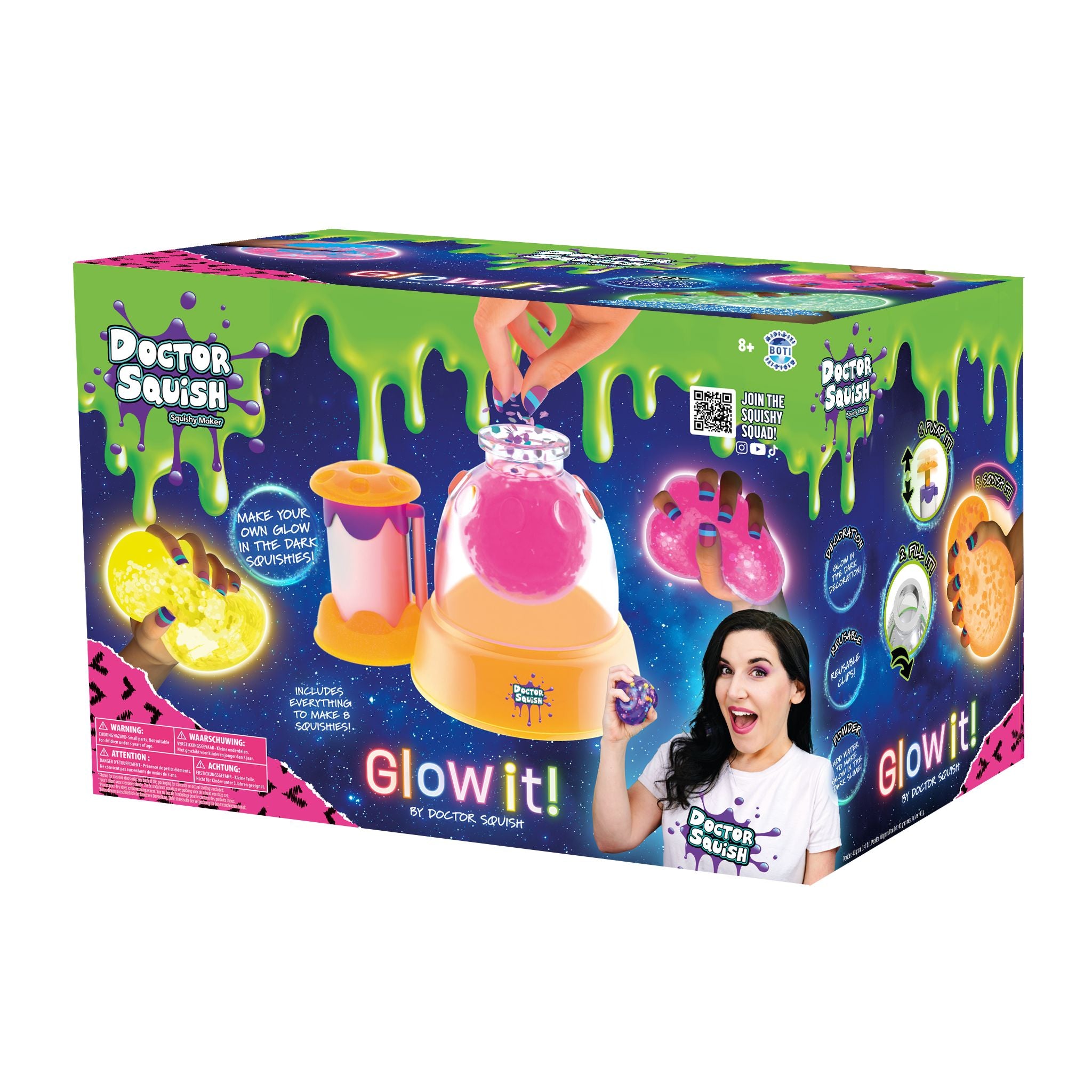 Doctor Squish Squishy Maker Glow Edition – Toyworld NZ