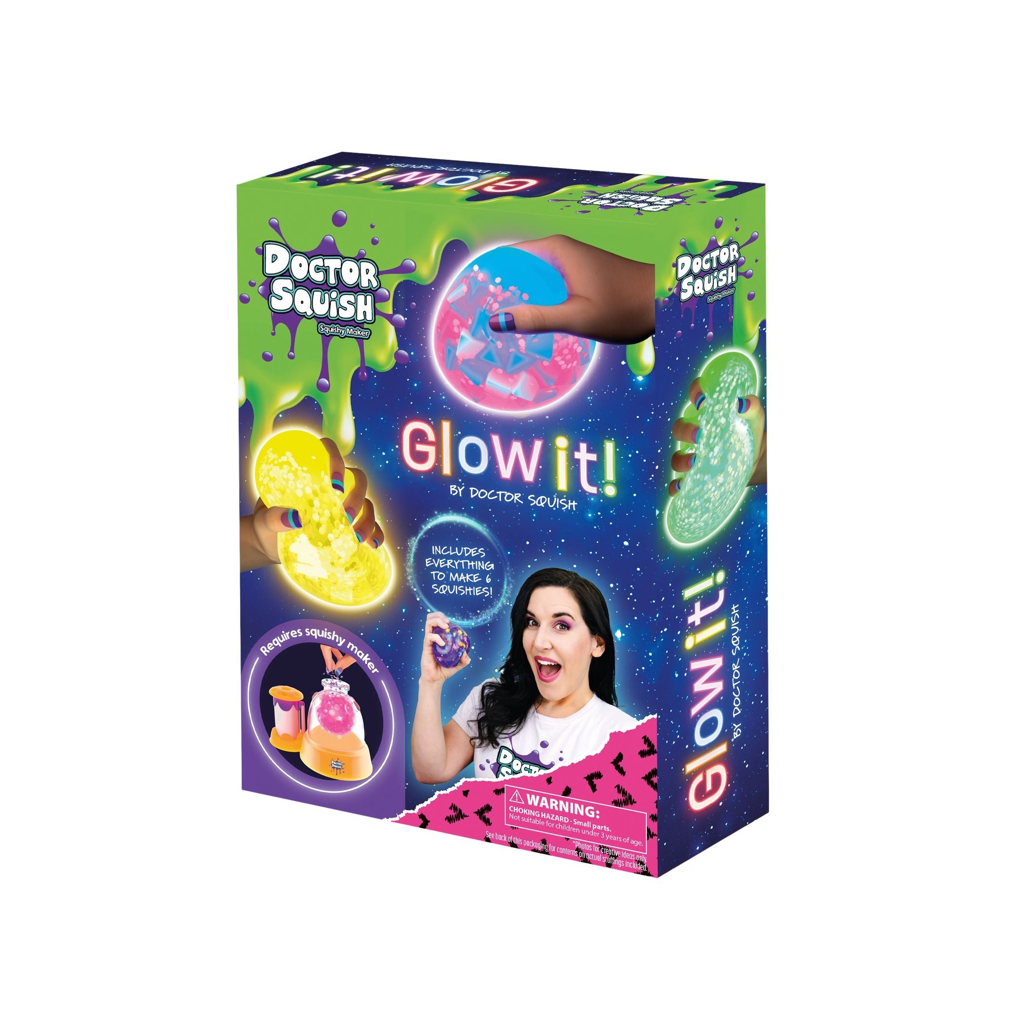 Doctor Squish Squishy Refill Pack Glow Edition – Toyworld NZ