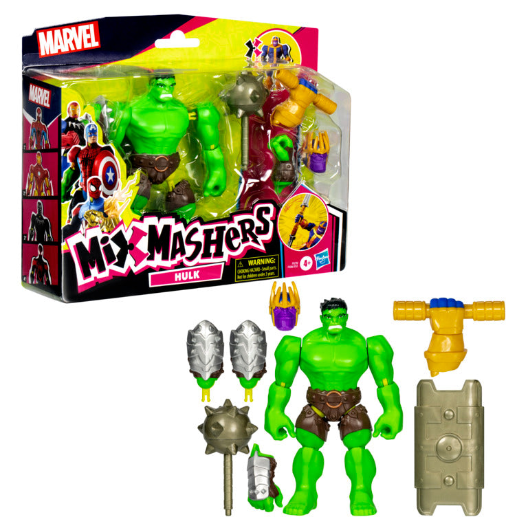 Marvel Avengers Mixmashers Hulk Deluxe Figure – Toyworld NZ