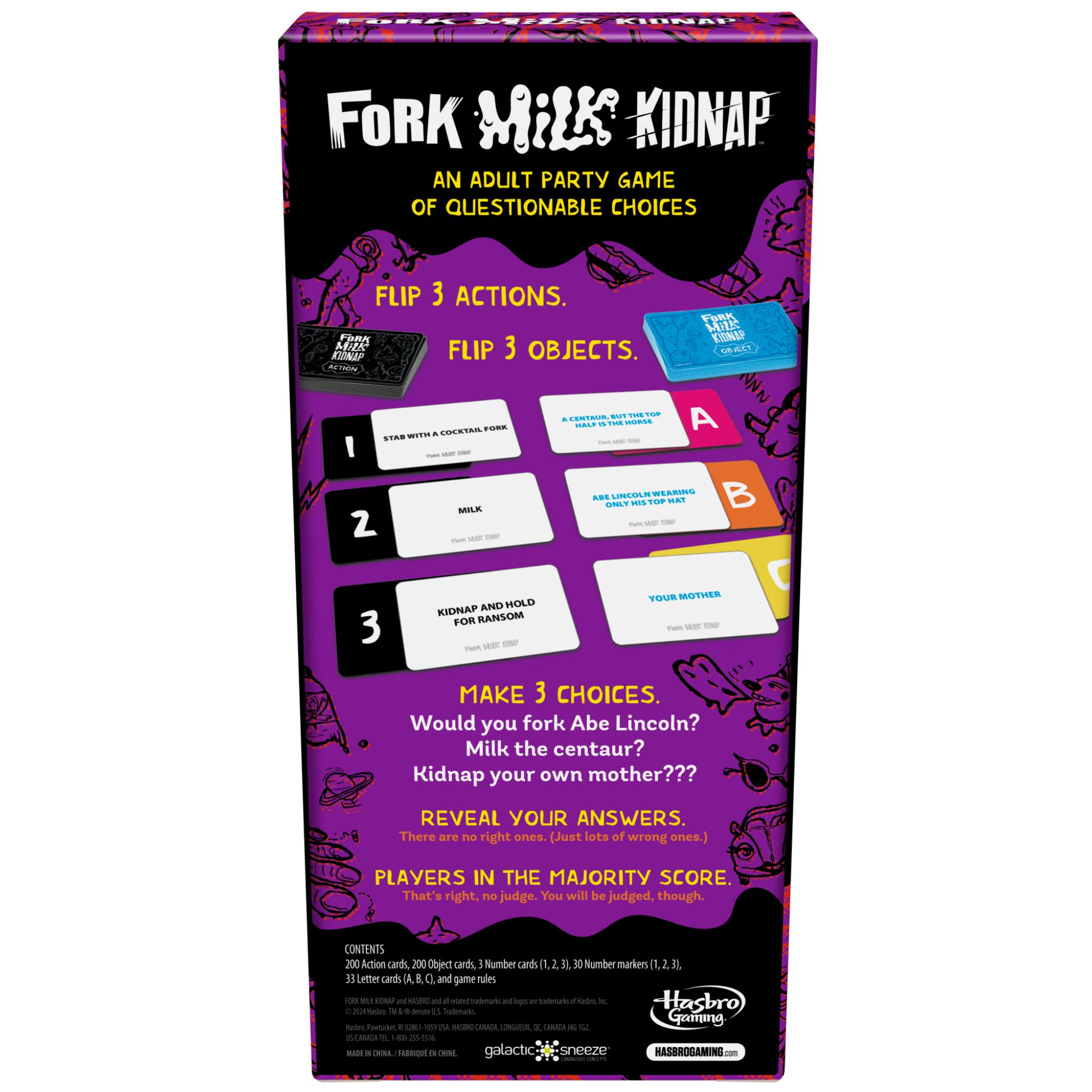 Fork Milk Kidnap Game – Toyworld NZ