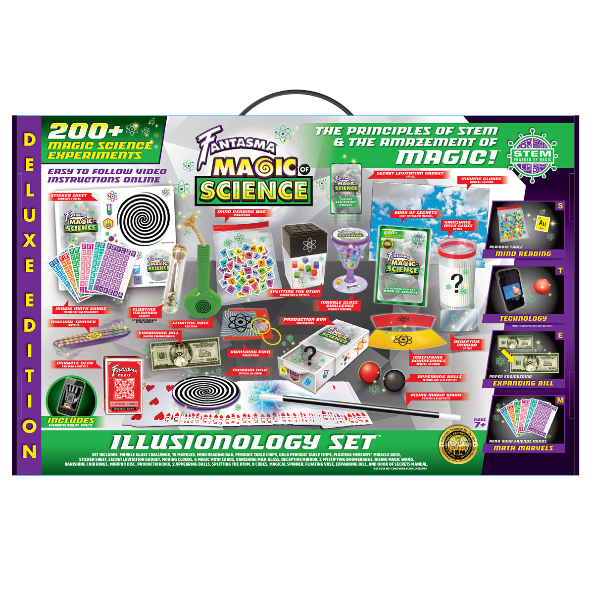 Fantasma Magic Magic Of Science Illusionology Set 200+ Experiments ...
