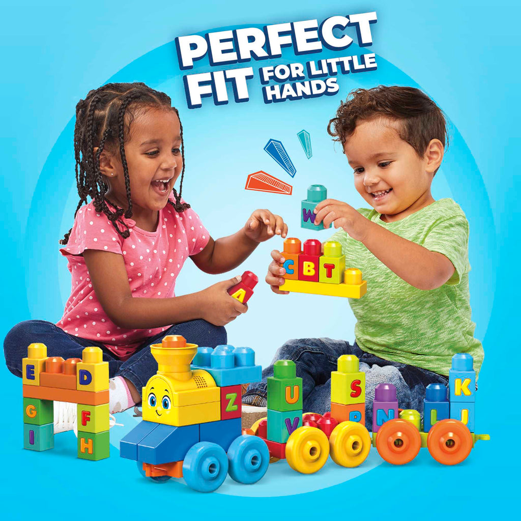 MEGA BLOKS ABC MUSICAL TRAIN – Toyworld NZ