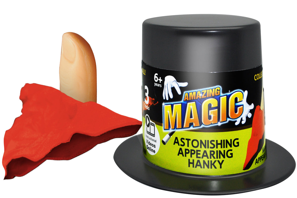 Hanky Panky Amazing Magic Mini Hats Astounding Appearing Hanky ...