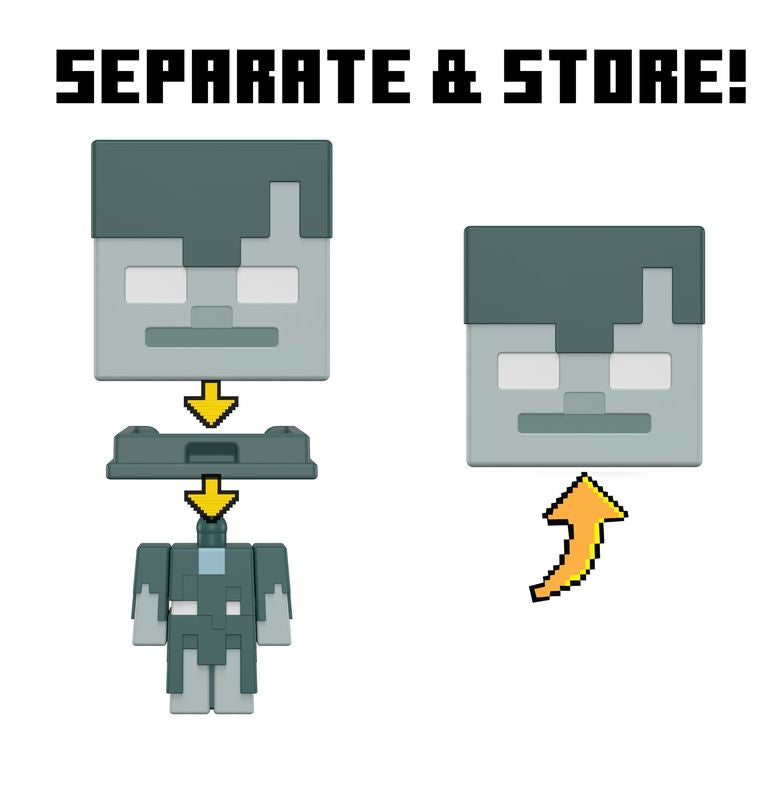 Minecraft Mob Head Minis Stray Figure – Toyworld NZ