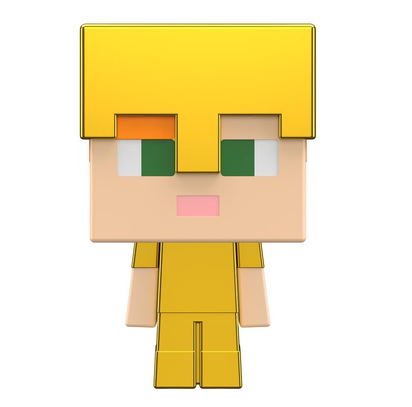 Minecraft Mob Head Minis Gold Armor Alex Figure – Toyworld NZ