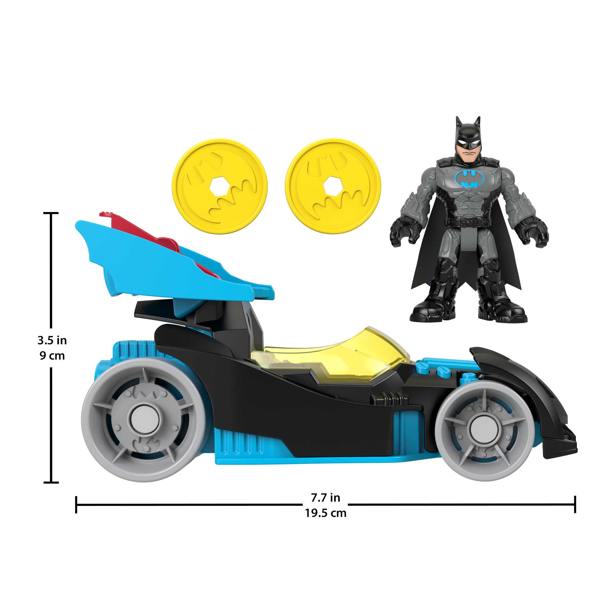 FISHER-PRICE IMAGINEXT DC SUPER FRIENDS BAT-TECH RACING BATMOBILE – Toyworld NZ