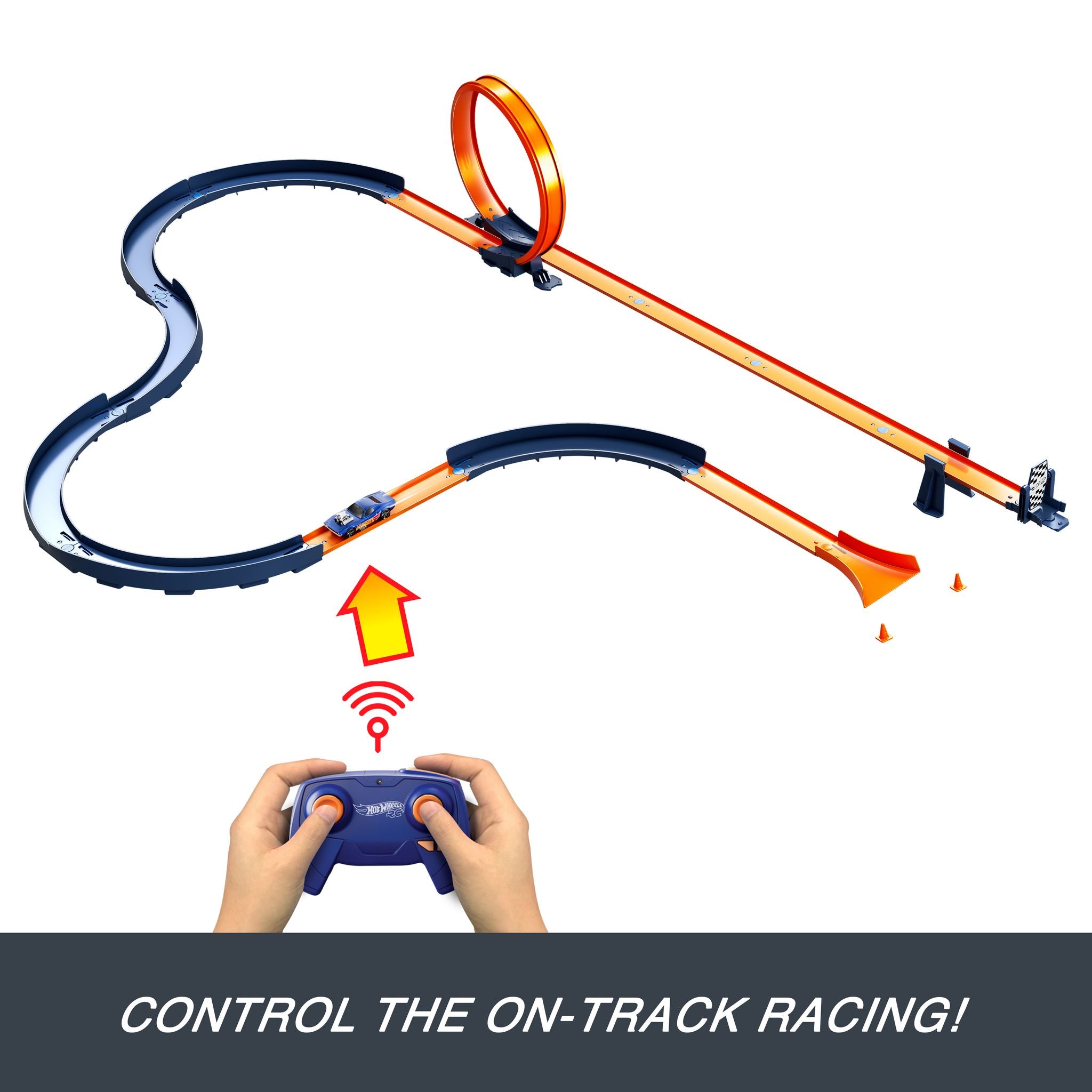 Hot Wheels 1:64 Remote Control Speed Challenge Track Set – Toyworld NZ