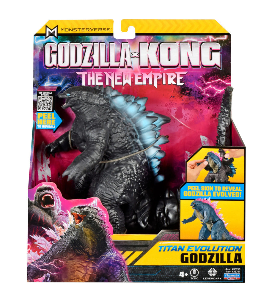 Godzilla X Kong The New Empire 18cm Deluxe Titan Figure Evolution Godz ...