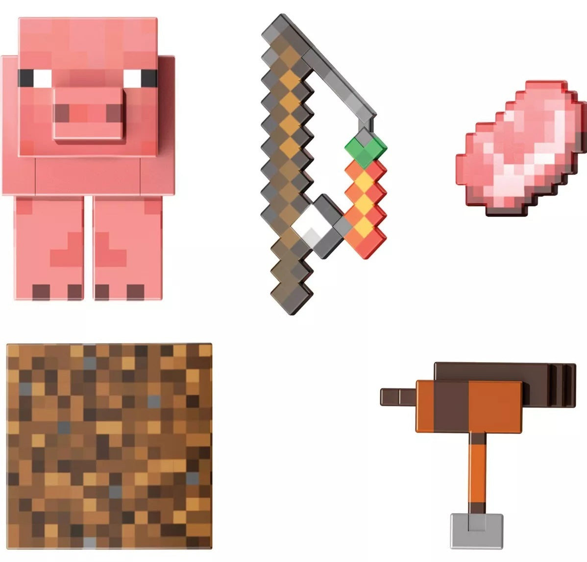 Minecraft Diamond Level Pig – Toyworld NZ