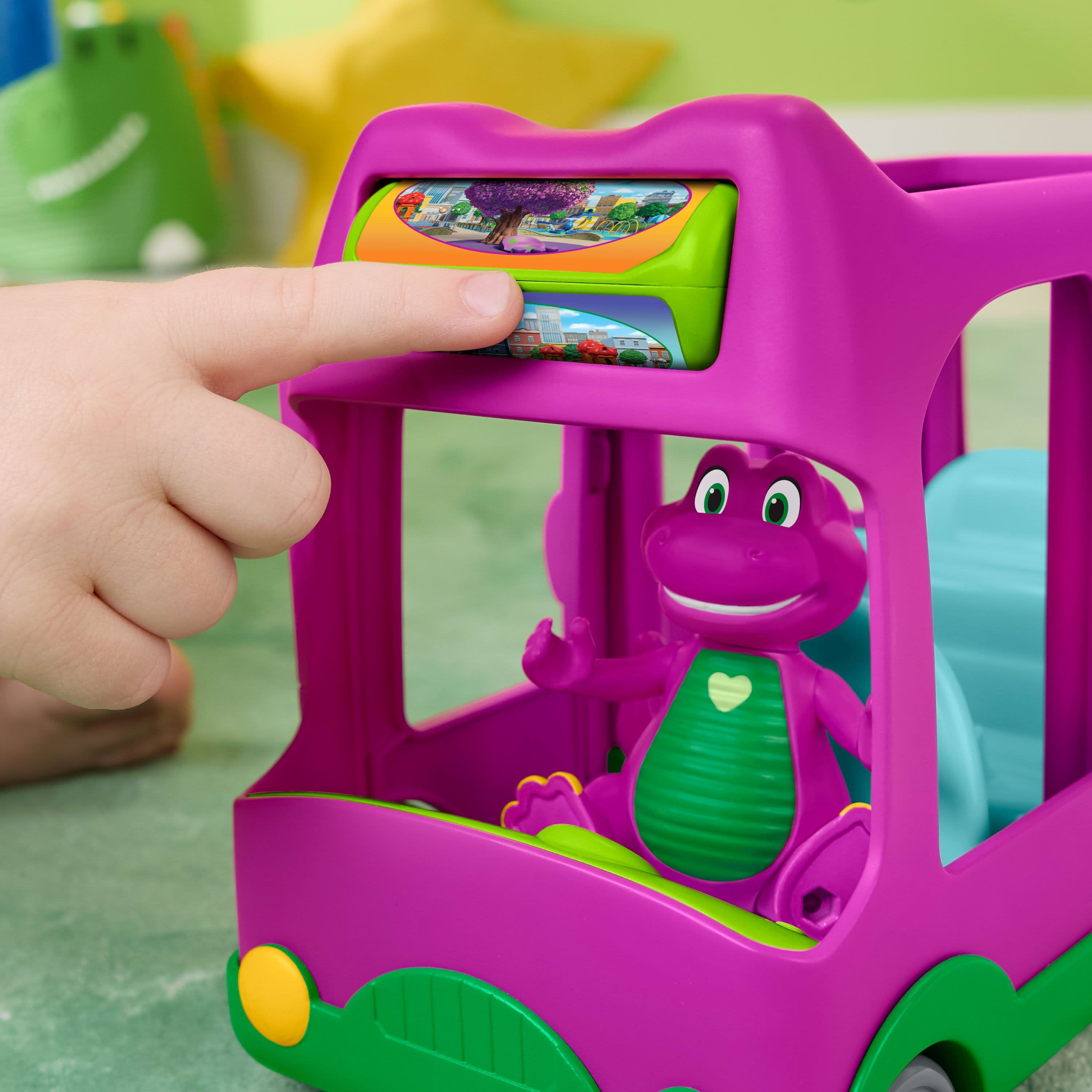 Fisher-Price Barney's World Adventure Bus – Toyworld NZ