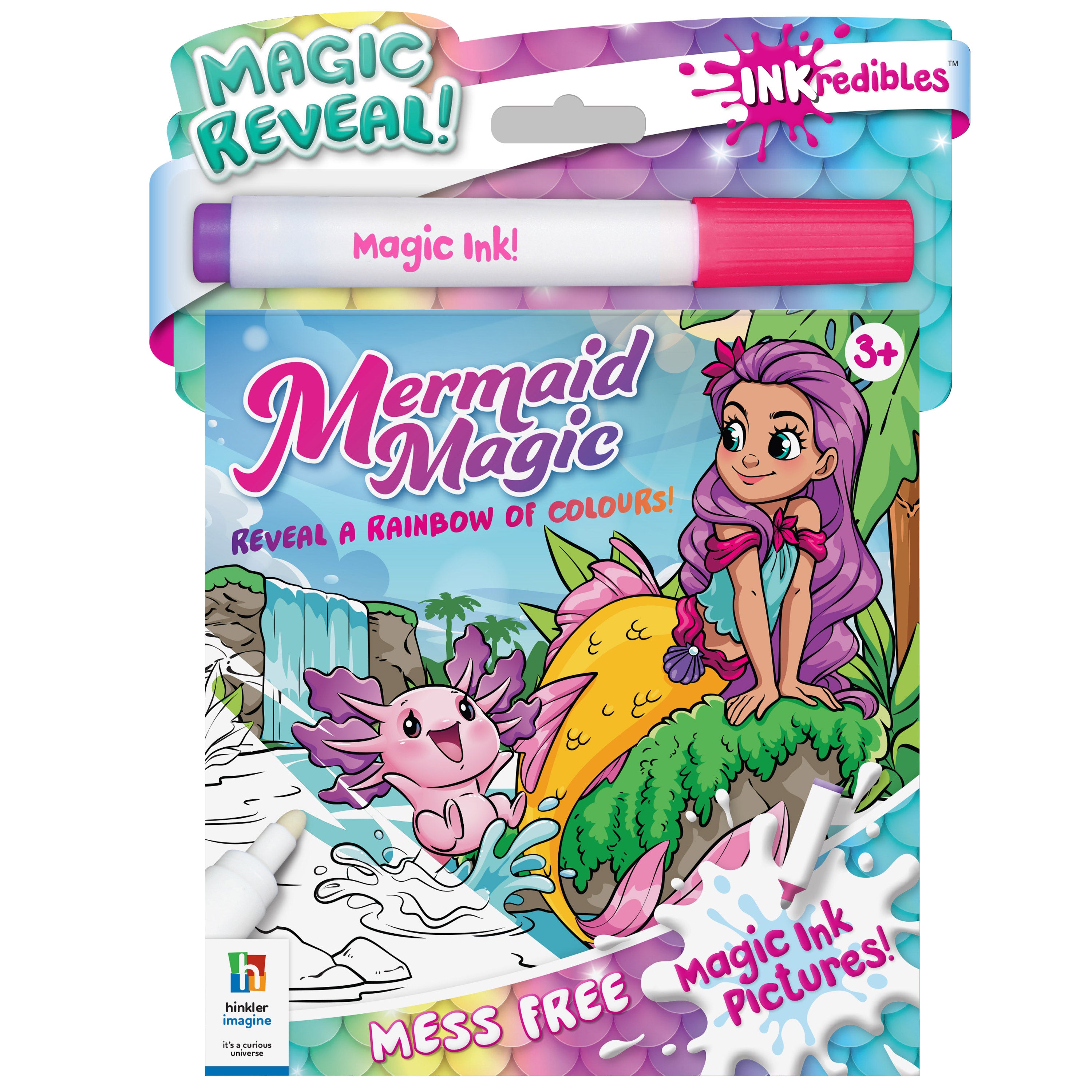 Inkredibles: Magic Ink Pictures - Mermaid Magic – Toyworld NZ