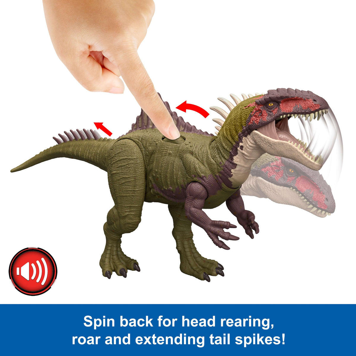 Jurassic World Battle Roar Becklespinax – Toyworld NZ