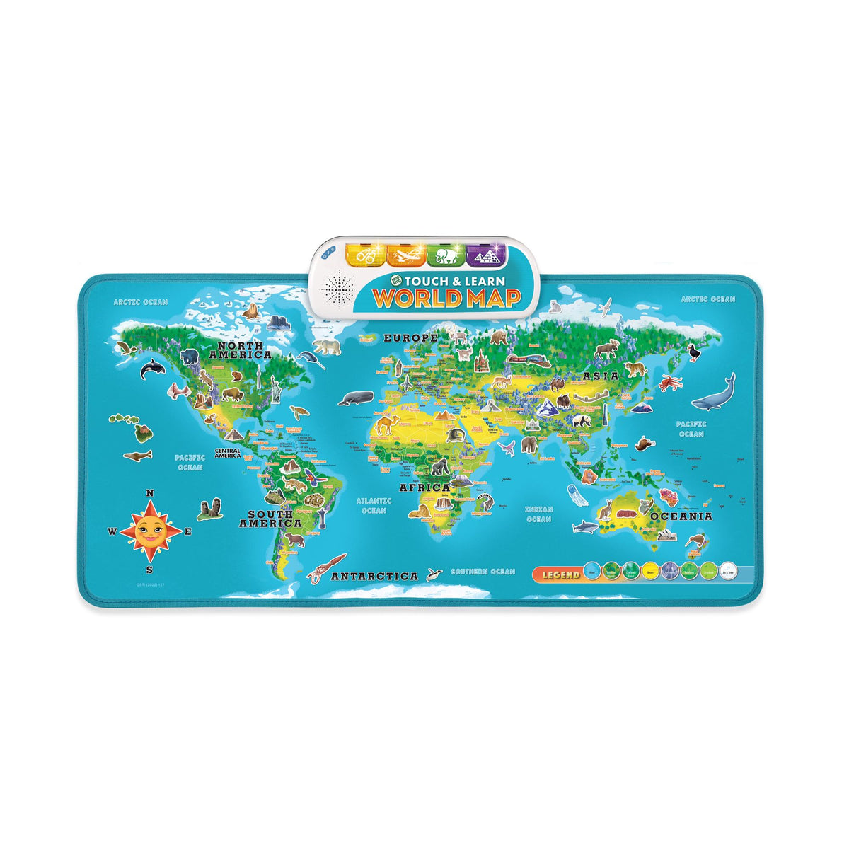 LeapFrog Touch & Learn World Map – Toyworld NZ