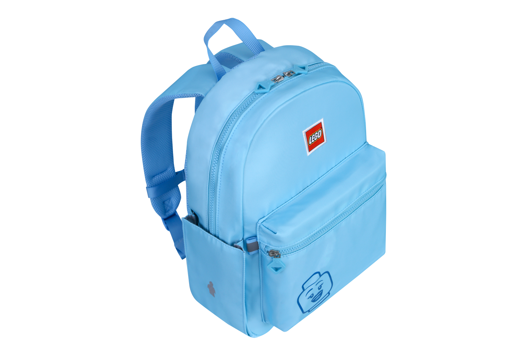 LEGO Backpack Minifigures Emoji Pastel Blue Tribini Joy Large – Toyworld NZ