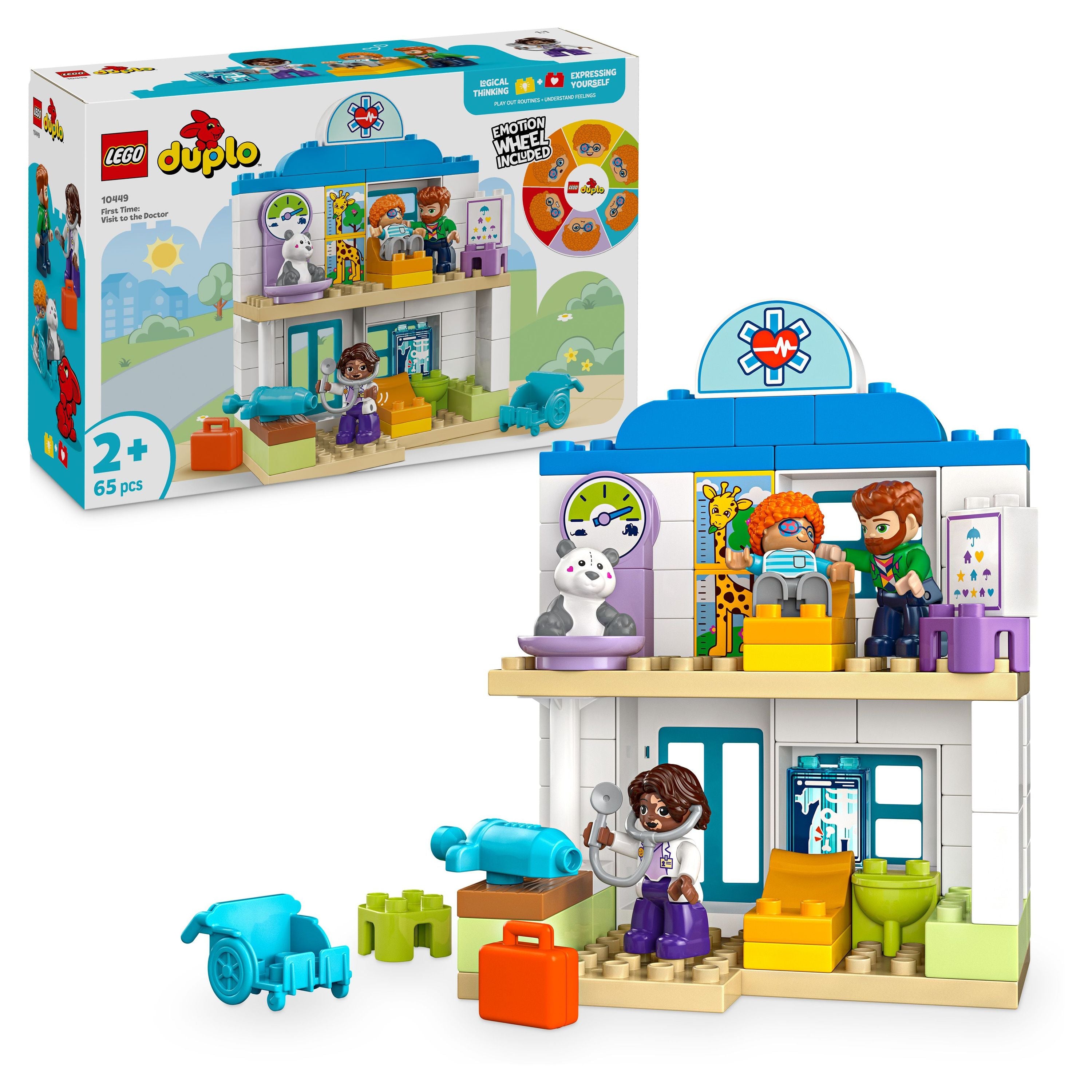 LEGO 10449 DUPLO First Time: Visit To The Doctor – Toyworld NZ