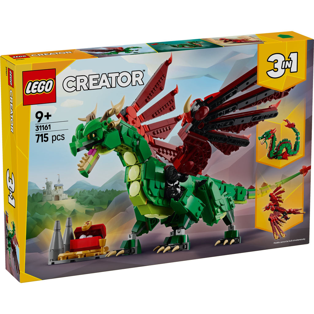 LEGO 31161 Creator Medieval Dragon – Toyworld NZ