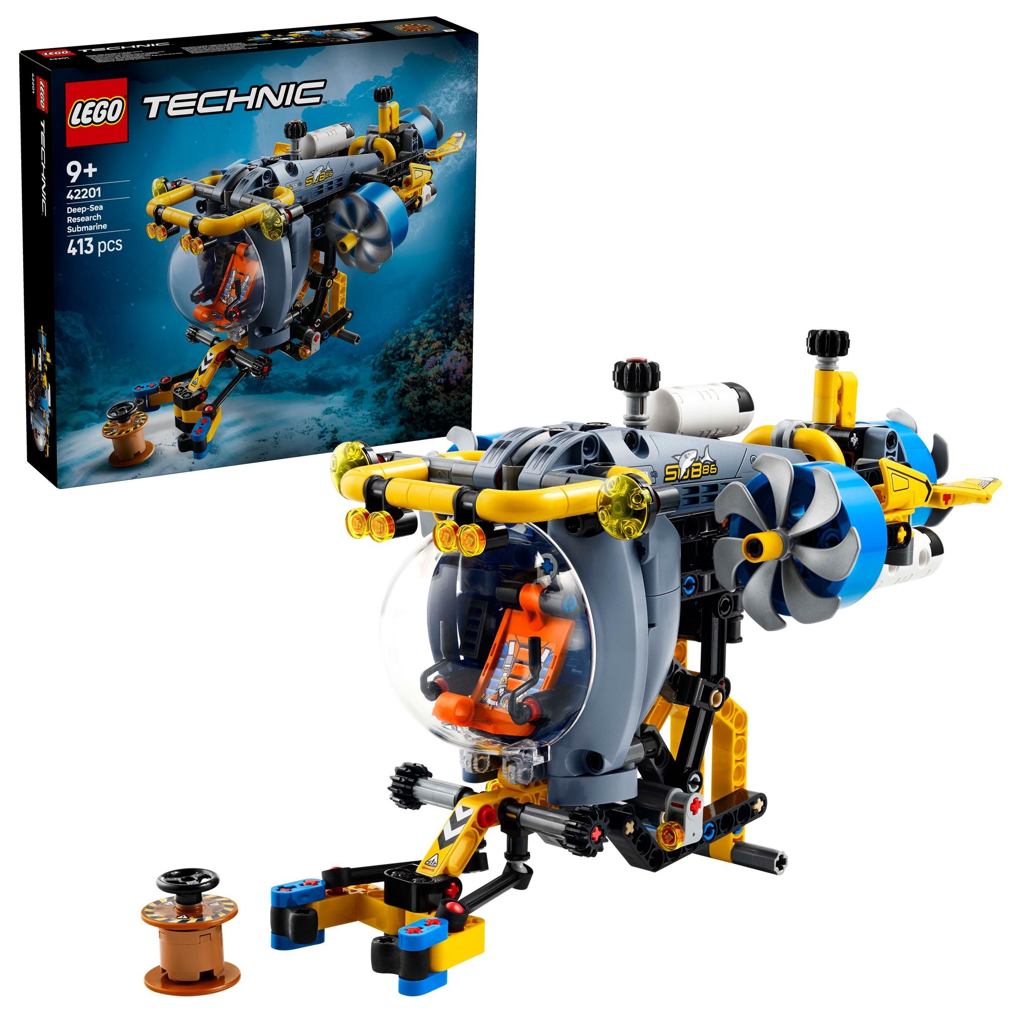 LEGO 42201 Technic Deep-Sea Research Submarine – Toyworld NZ