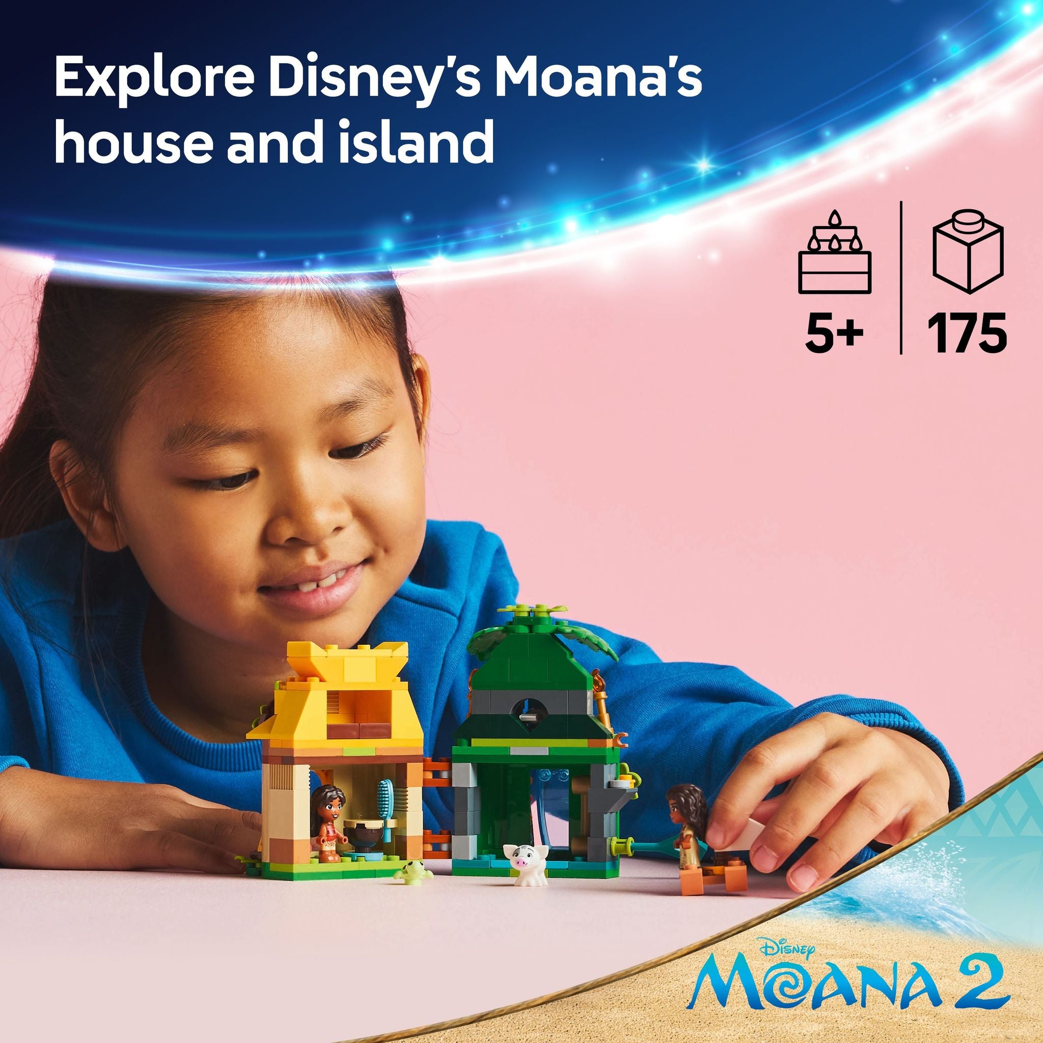 LEGO 43260 Disney Princess Moana's Island Fun – Toyworld NZ