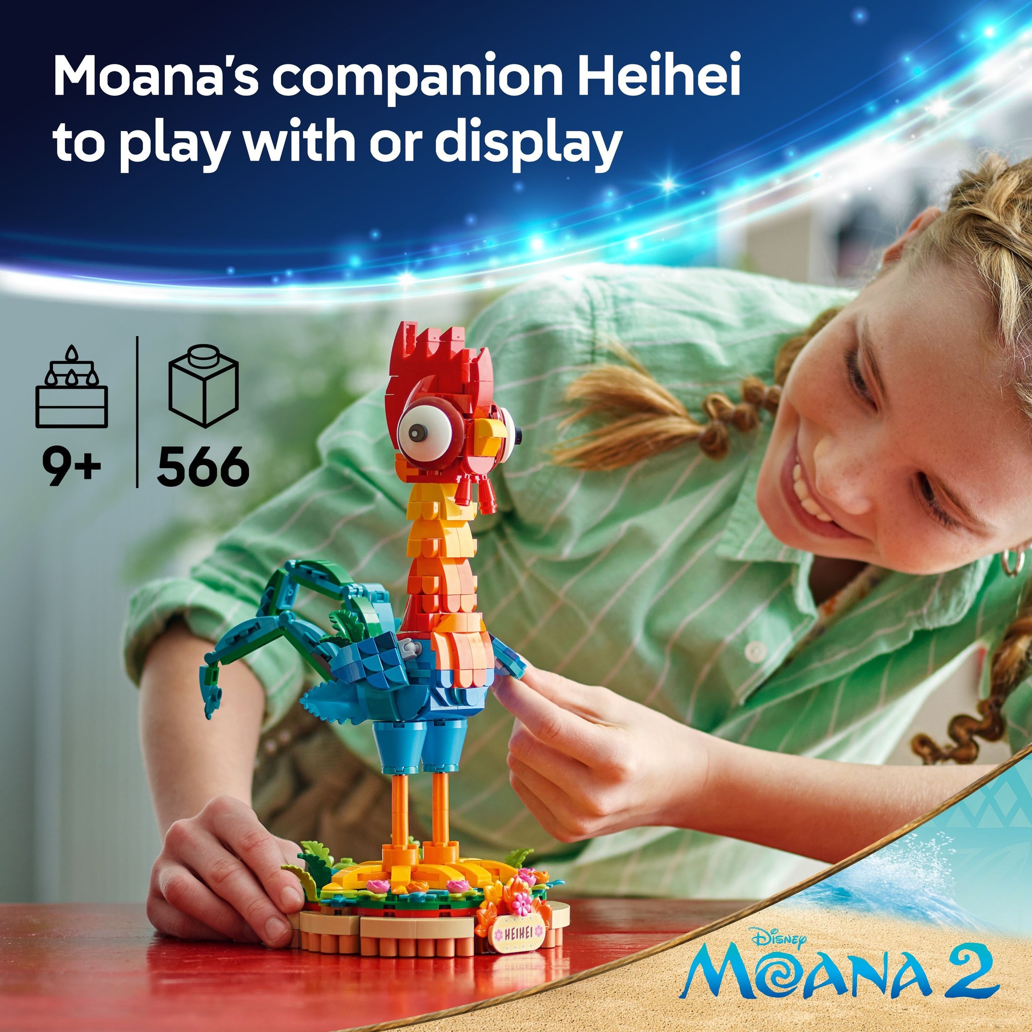 LEGO 43272 Disney Moana 2 Heihei – Toyworld NZ