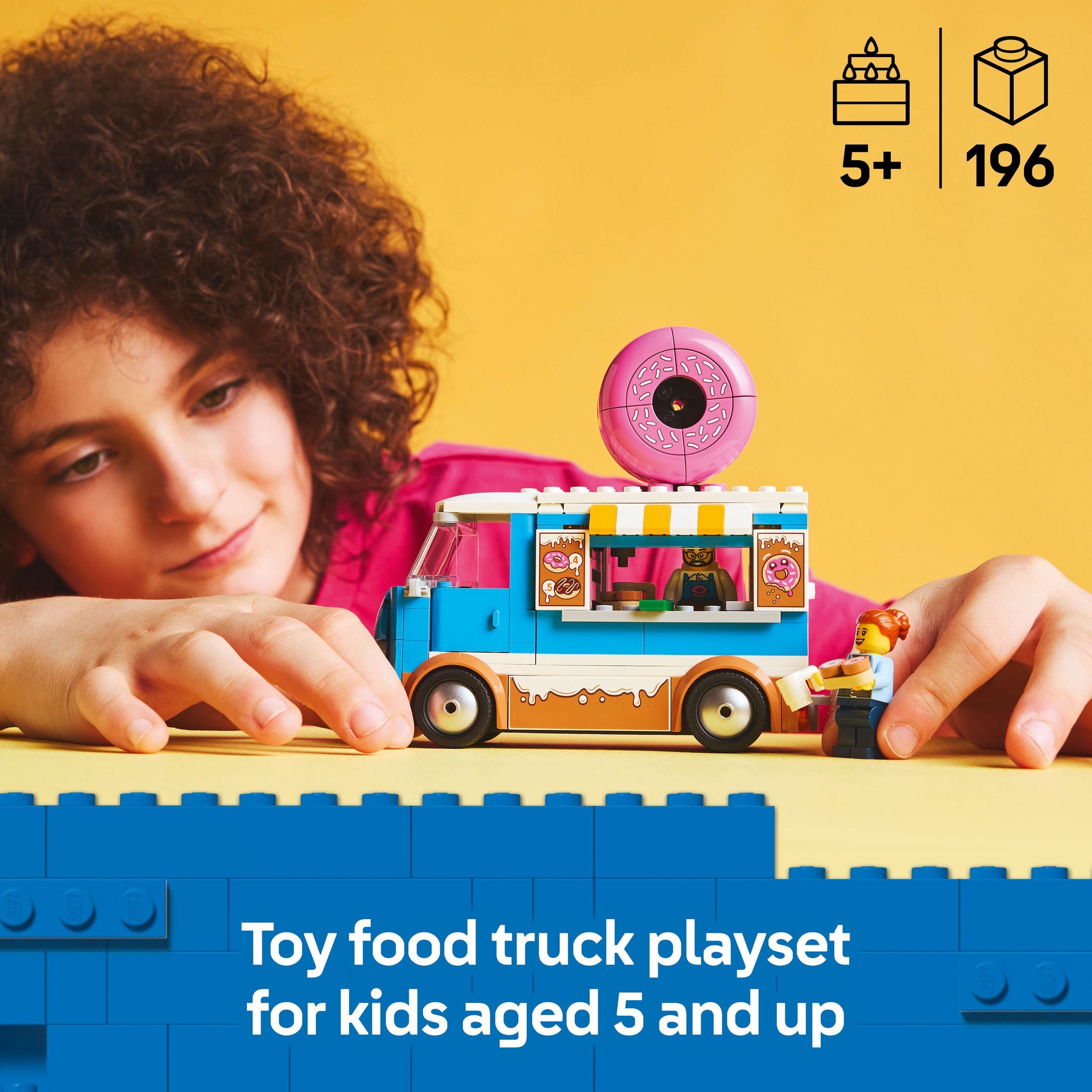 LEGO 60452 City Donut Truck – Toyworld NZ