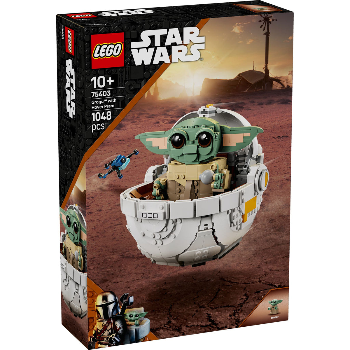LEGO 75403 Star Wars Grogu with Hover Pram – Toyworld NZ