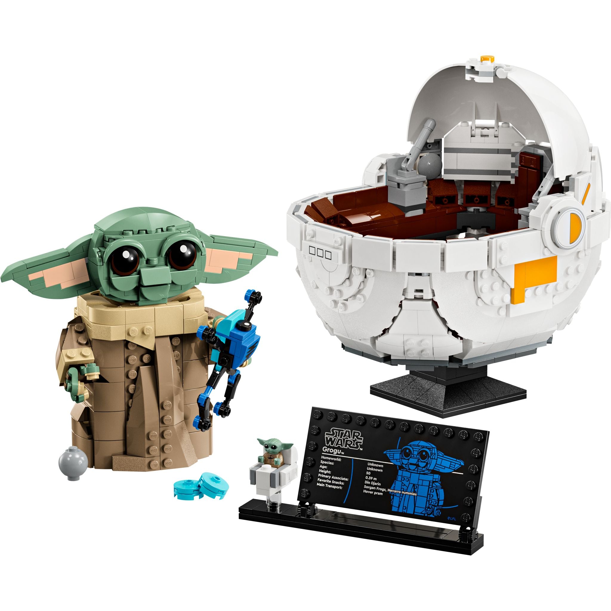 LEGO 75403 Star Wars Grogu with Hover Pram – Toyworld NZ