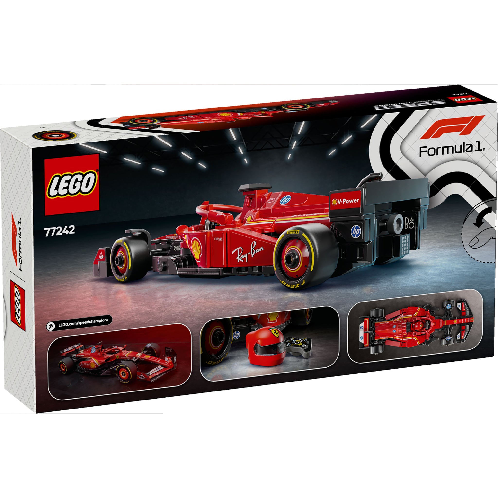 LEGO 77242 Speed Champions Ferrari SF-24 F1 Race Car – Toyworld NZ