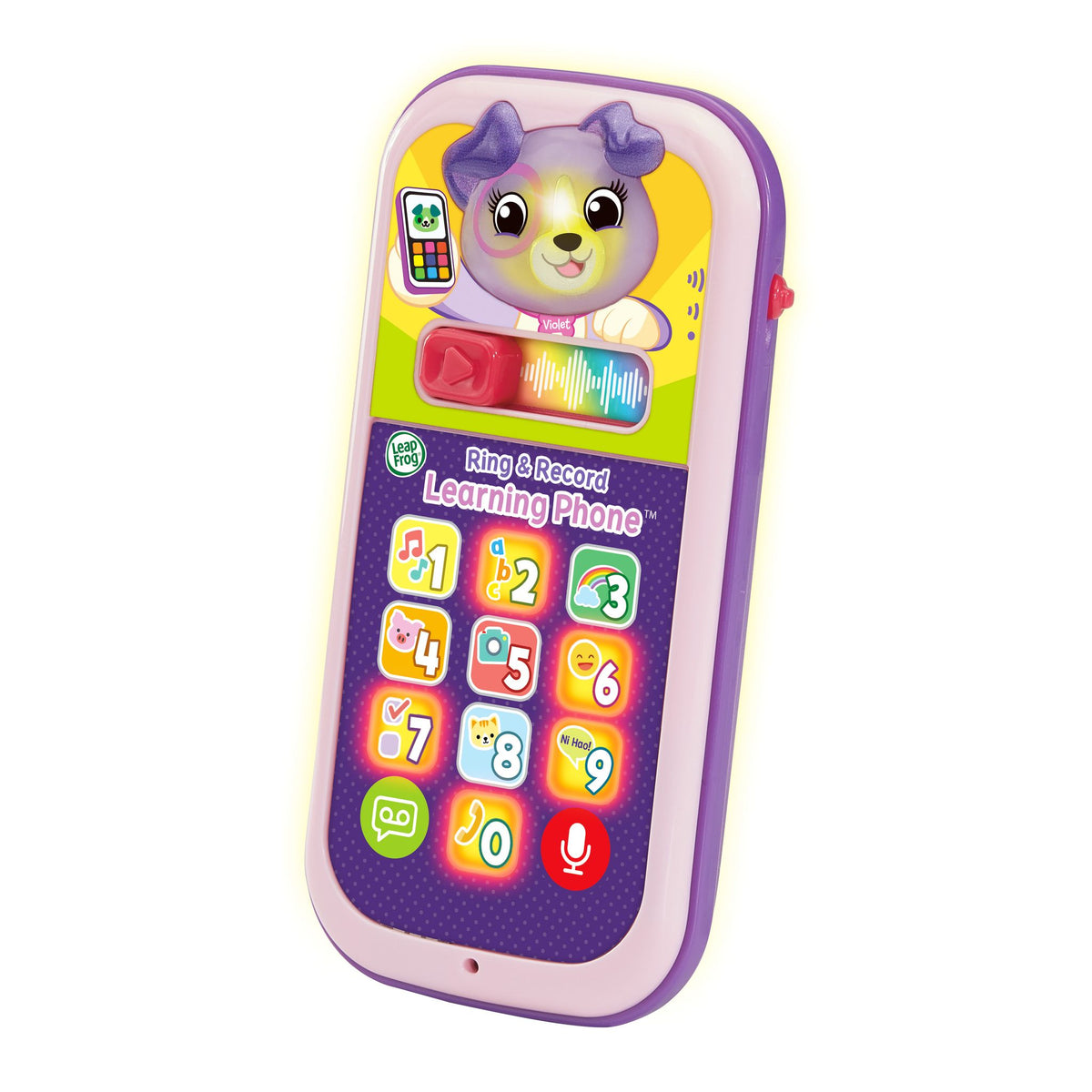 Leapfrog Violet's Ring & Record Learning Phone – Toyworld NZ