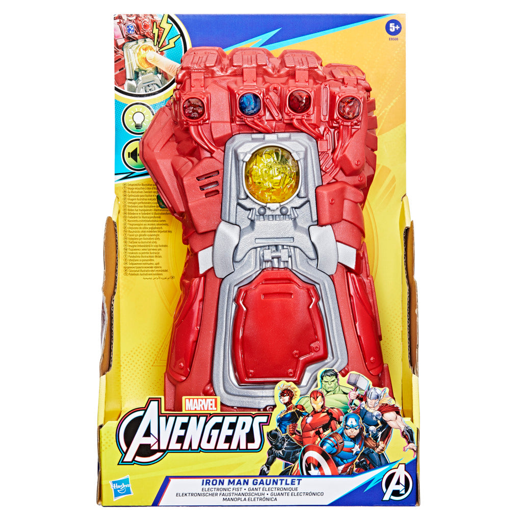 Marvel Avengers: Endgame Red Infinity Gauntlet Electronic Fist ...