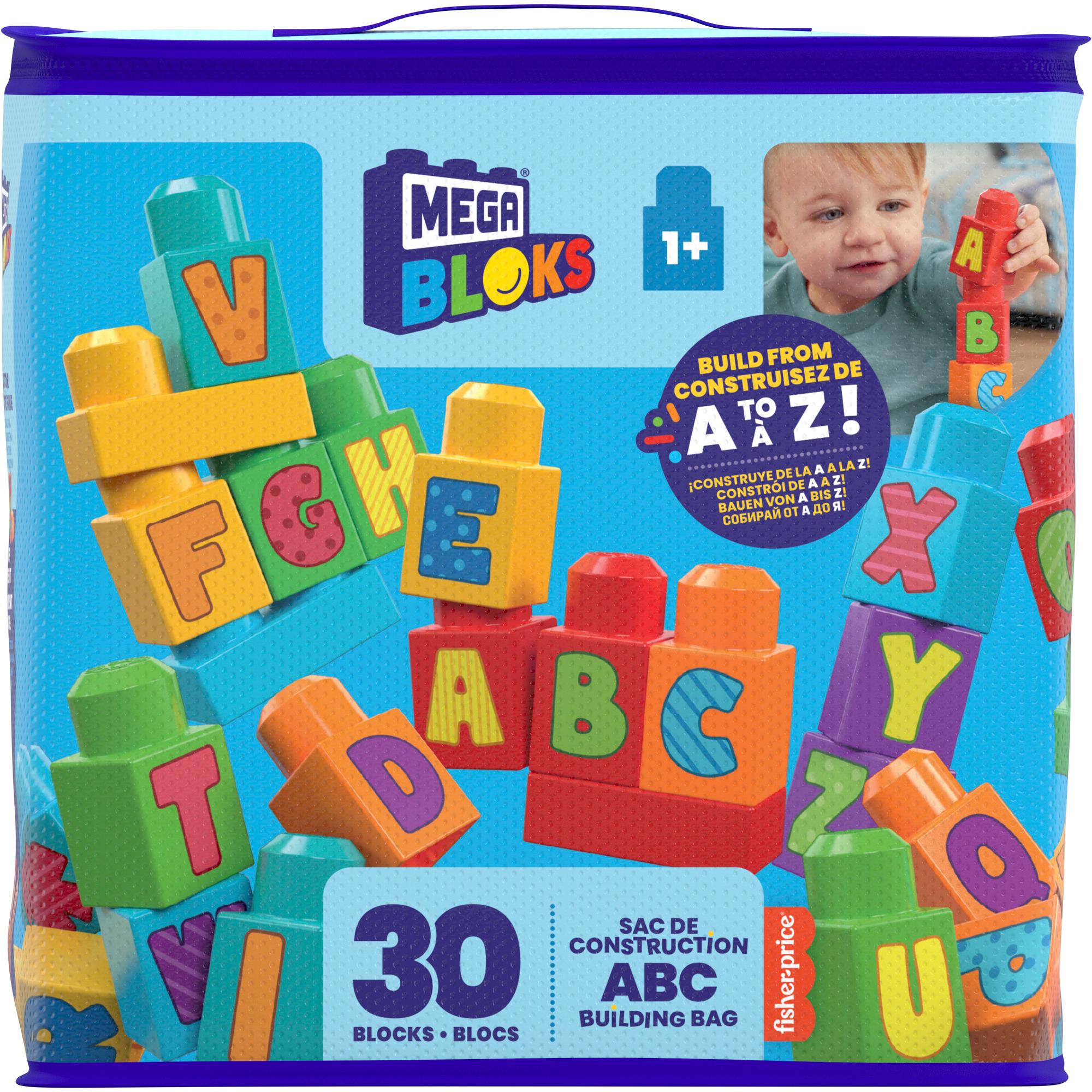 MEGA Bloks ABC Building Bag – Toyworld NZ