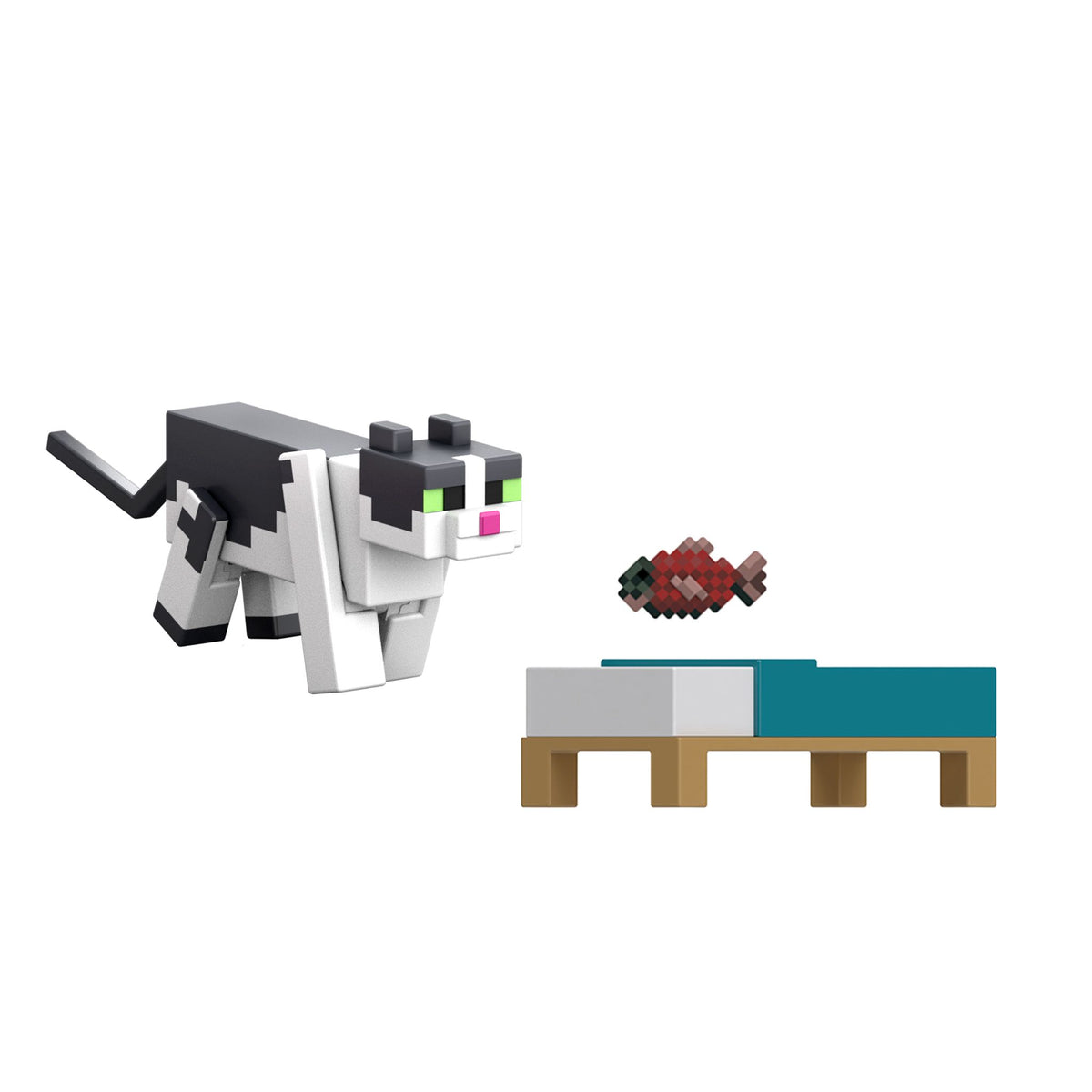 Minecraft 3.25 Inch Figure - Jellie Cat – Toyworld NZ