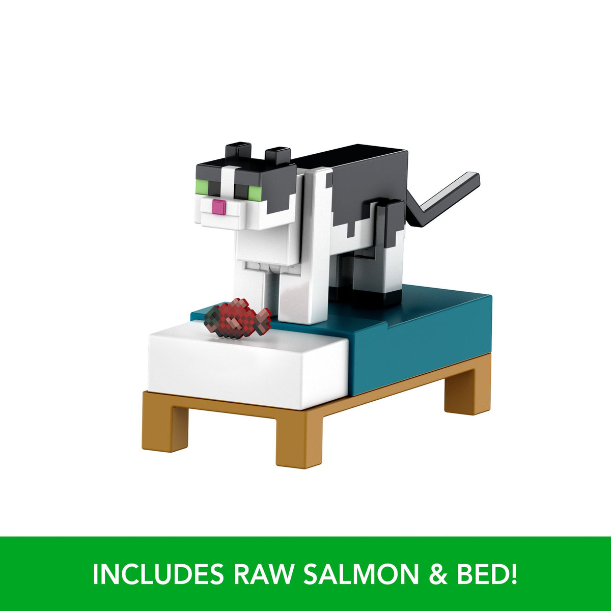 Minecraft 3.25 Inch Figure - Jellie Cat – Toyworld NZ