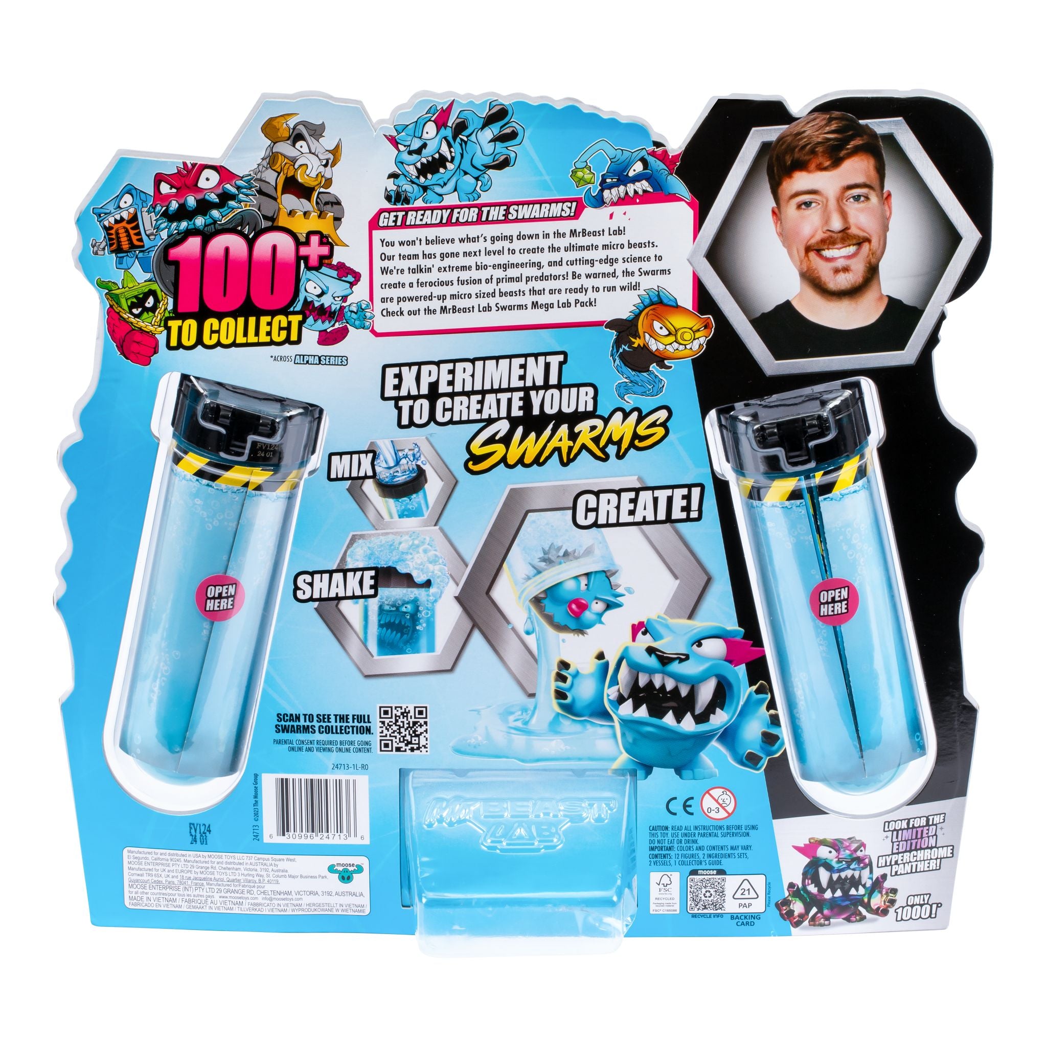 MrBeast Lab Swarms Mega Lab 12 Pack Assortment 2 – Toyworld NZ