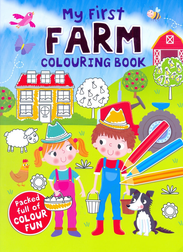 My First Farm Colouring Book | Toyworld NZ