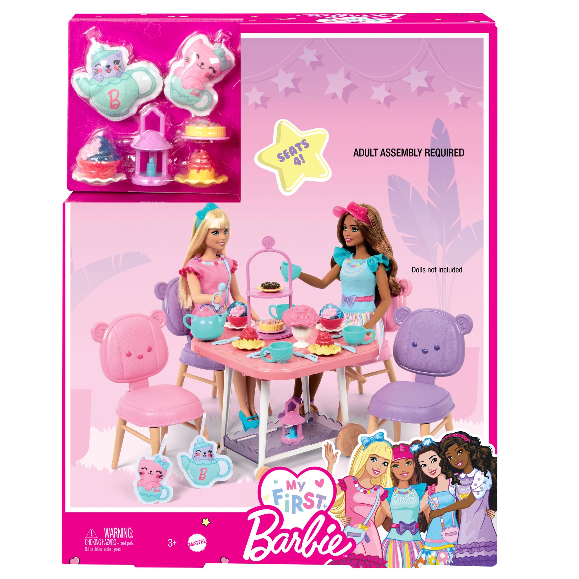 My First Barbie Tea Party Playset – Toyworld NZ