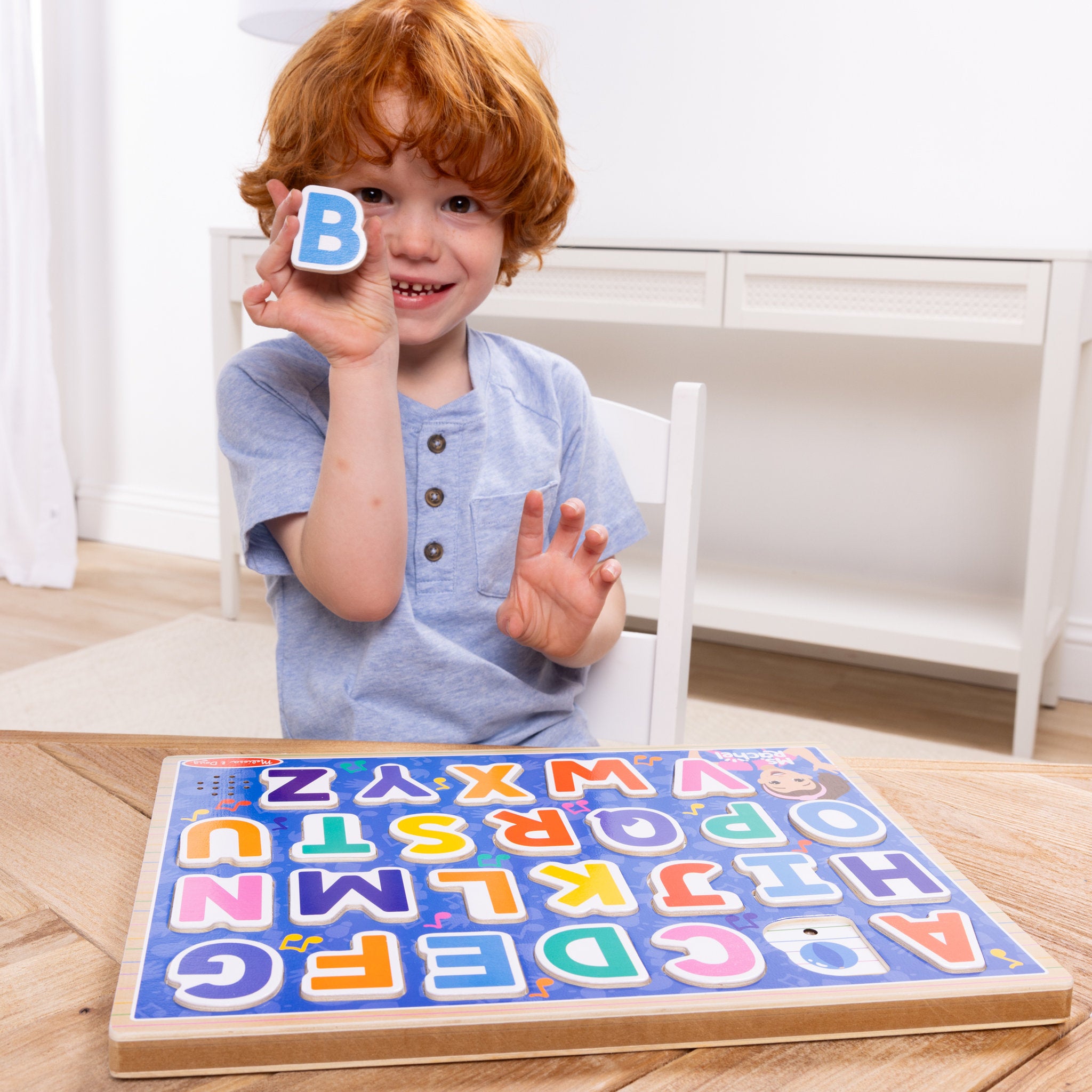 Melissa & Doug Ms Rachel Alphabet Phonics Puzzle – Toyworld NZ