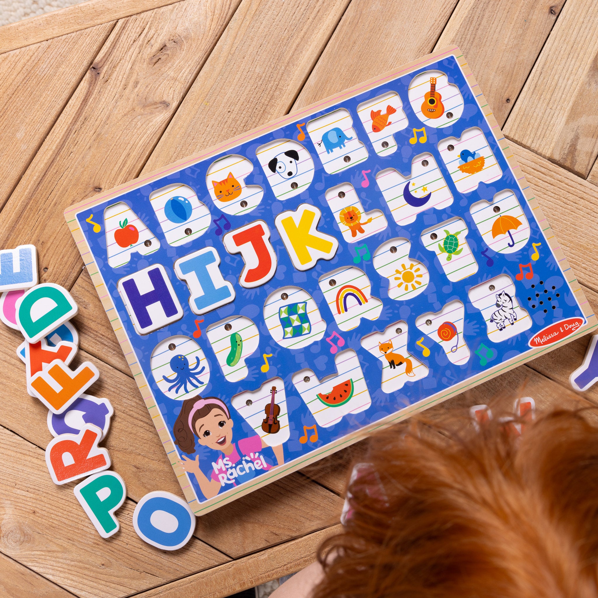 Melissa & Doug Ms Rachel Alphabet Phonics Puzzle – Toyworld NZ